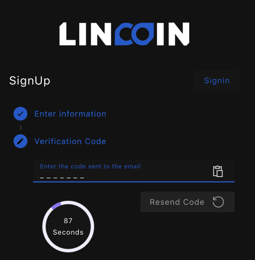 How to Create an Account on Lincoin Mining Platform - Lincoin.com